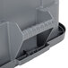 Rubbermaid BRUTE 40 Gallon Square Gray Trash Can and Lid