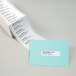Avery 4013 3 1/2" x 15/16" White Dot Matrix Printer Mailing Labels ...