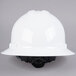 Duo Safety White Full-Brim Style Hard Hat with 6-Point Ratchet Suspension