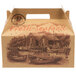 10 1/2" x 6" x 5" Fresh Seafood Barn Take Out Box with Handle - 125/Case