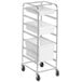 Channel PBA707 7 Box Mobile Aluminum Food Box Rack