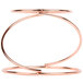 Choice 7" Rose Gold Swirl Metal Display Stand