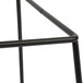 Choice 7" Square Black Metal Display Stand