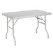 Regency 30" x 48" 18-Gauge Stainless Steel Open Base Folding Work Table