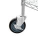 Regency Chrome Two Basket and One Shelf Utility Cart - 24" x 36" x 39"