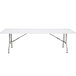 Lancaster Table & Seating 30" x 96" Granite White Heavy Duty Blow ...