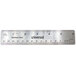 Universal UNV59026 6" Stainless Steel Flat Ruler - 1/16" Standard and ...