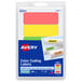 Avery 05481 1" x 3" Assorted Neon Color Rectangle Removable Color ...