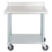 Regency 24" x 36" 18-Gauge 304 Stainless Steel Commercial Work Table ...