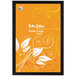 DAX 2863U2X 24" x 36" Black Solid Wood Wide-Profile Poster Frame