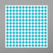 GET P-BLC-1212-W 12" x 12" Blue Check Deli Sandwich Wrap Paper - 1000/Case