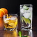 Acopa Cube Rocks / Old Fashioned and Beverage Glass Set - 24/Set