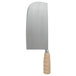 9 1/4" Cast Iron Cleaver with Wood Handle