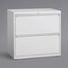 Hirsh Industries 23696 HL8000 Series White Two-Drawer Lateral File ...
