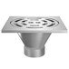 Zurn Z1800-4NH-12S-USA 12" Square Type 304 Stainless Steel Industrial ...