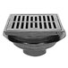 Zurn Z610-4NL 12 1/2" Square Heavy-Duty Floor Drain with 4" Neo-Loc ...