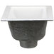 Zurn FD2375-NH4 12" x 12" Cast Iron Floor Sink with 4" No-Hub ...