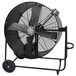 TPI PBS 42-B-HL 42" 1-Speed Tilt Head Belt Drive Industrial Drum Fan ...