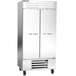 Beverage-Air FB35HC-1S 40" Vista Series Two Section Solid Door Reach-In ...