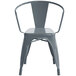 Lancaster Table & Seating Alloy Series Charcoal Metal Indoor / Outdoor ...