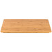 American Metalcraft BAM211 Rectangular Bamboo Platter - 21 1/2" x 13"