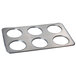 Choice 6 Hole Steam Table Adapter Plate with 4 3/4" Holes - for 2.5 Qt ...