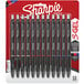 Sharpie 2096153 S-Gel Assorted Ink with Black Barrel 0.7mm Retractable ...