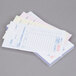 Choice 3 Part White Carbonless Order Delivery Form - 50/Case