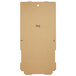 Choice 16" x 16" x 2" Kraft Corrugated Plain Bakery Box - 50/Case