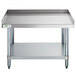 Regency 30" x 36" 16-Gauge Stainless Steel Equipment Stand with ...