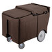 Cambro ICS175LB131 SlidingLid™ Dark Brown Portable Ice Bin - 175 lb ...