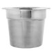 Vollrath 8230010 Miramar® 7 Qt. Stainless Steel Soup Inset with ...