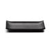 Elite Global Solutions JWTR19 Zen 9" x 3 3/4" Black Rectangular Tray ...