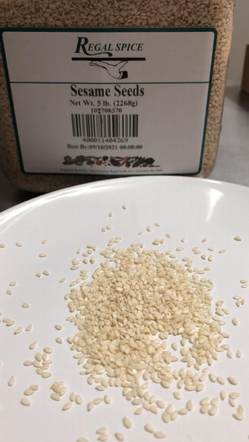 Regal White Sesame Seeds - 5 lb.