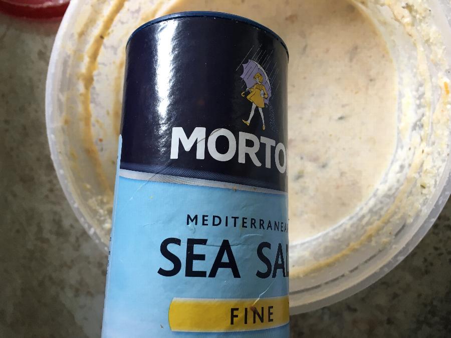 Morton 17.6 oz. Fine Mediterranean Sea Salt - Case