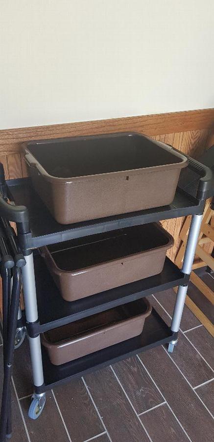 Choice Utility / Bus Cart - 3 Shelves | WebstaurantStore