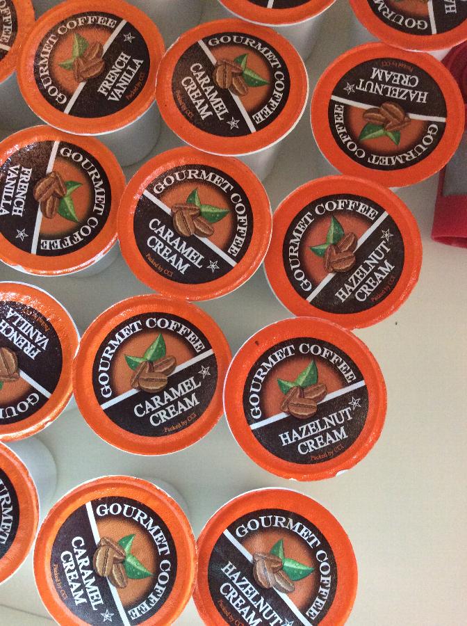 Caffe de Aroma Caramel Cream Coffee Single Serve Cups - 12/Box