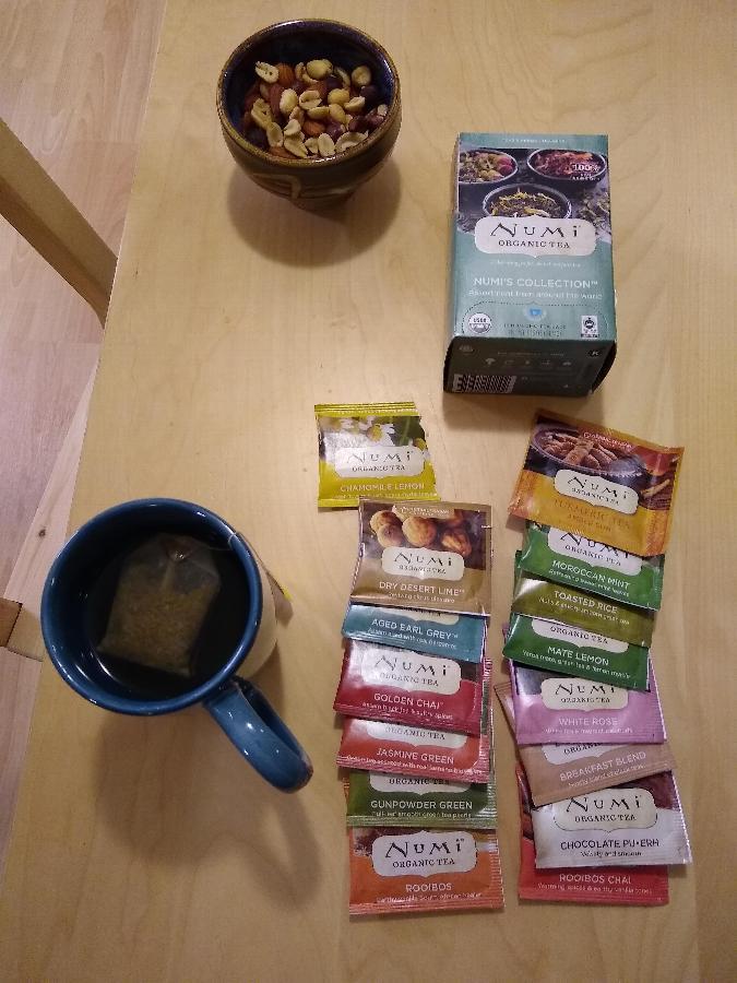 Numi Organic Tea Bag Collection - 16/Box
