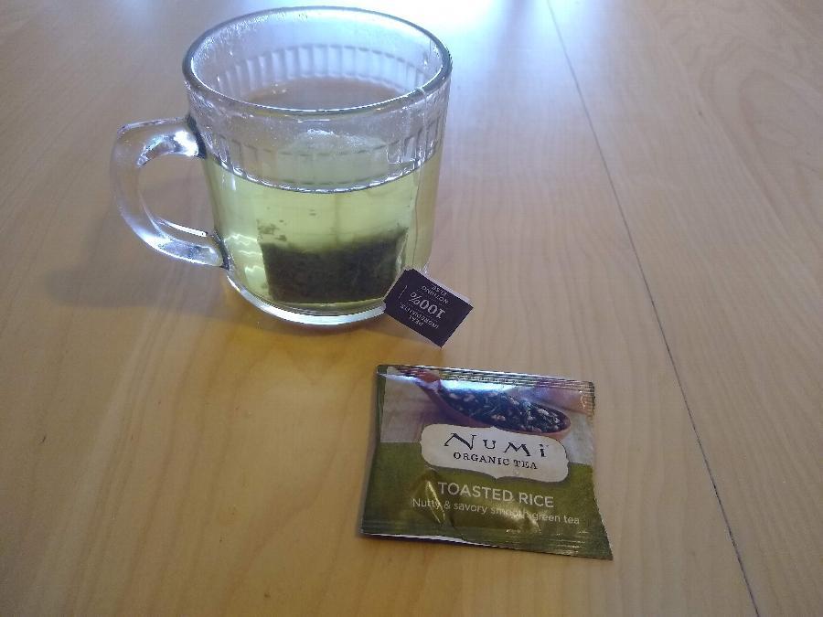 Numi Toasted Rice Tea | Numi Organic Toasted Rice Tea Bags - 18/Box