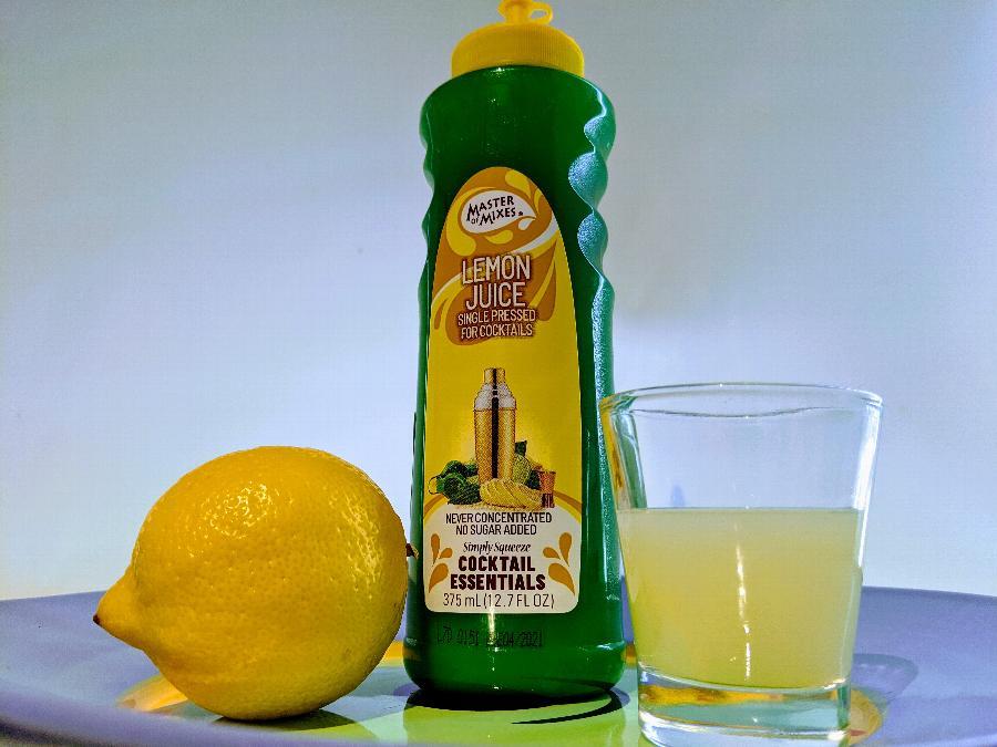 Master of Mixes 375 mL Single Pressed Lemon Juice