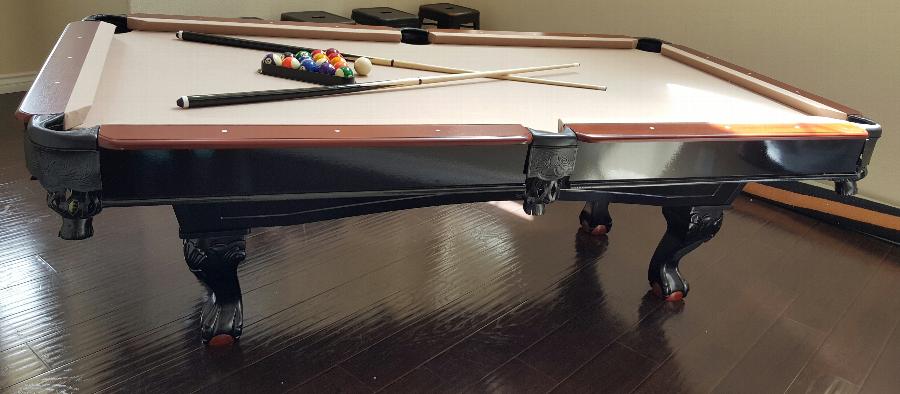 DMI Sports MFT800-TBL Minnesota Fats Covington 8' Tan Billiard / Pool ...