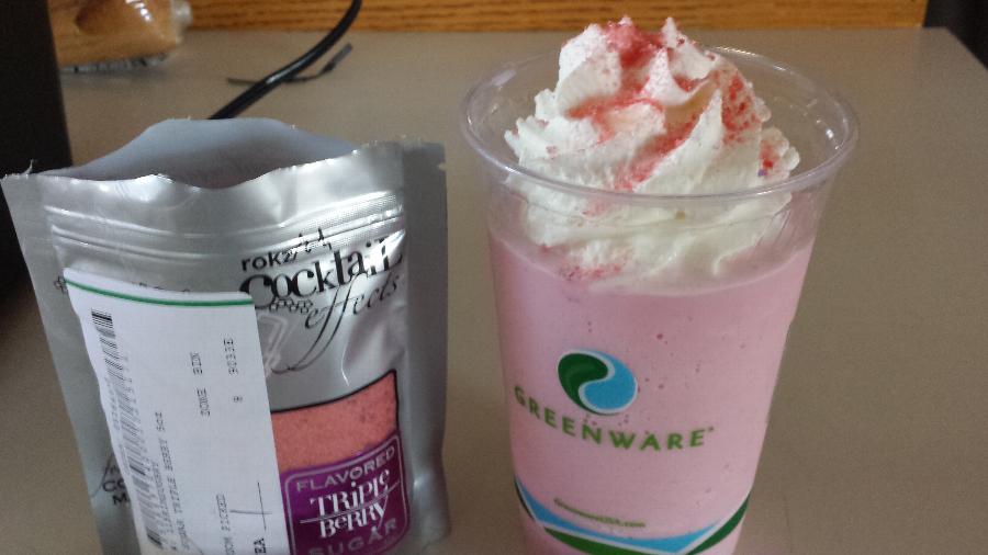 Rokz 5 oz. Triple Berry Cocktail Rimming Sugar