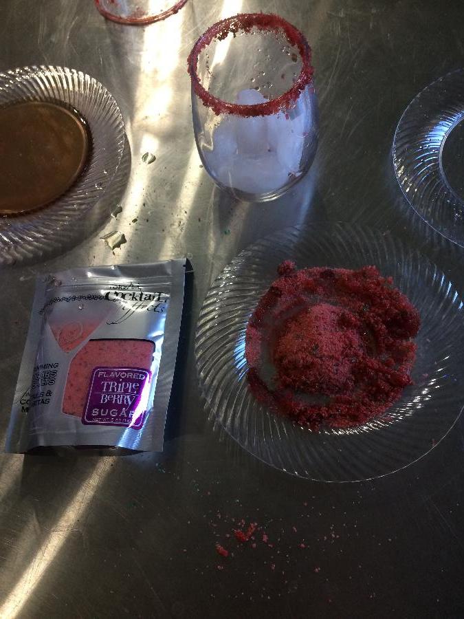 Rokz 5 oz. Triple Berry Cocktail Rimming Sugar