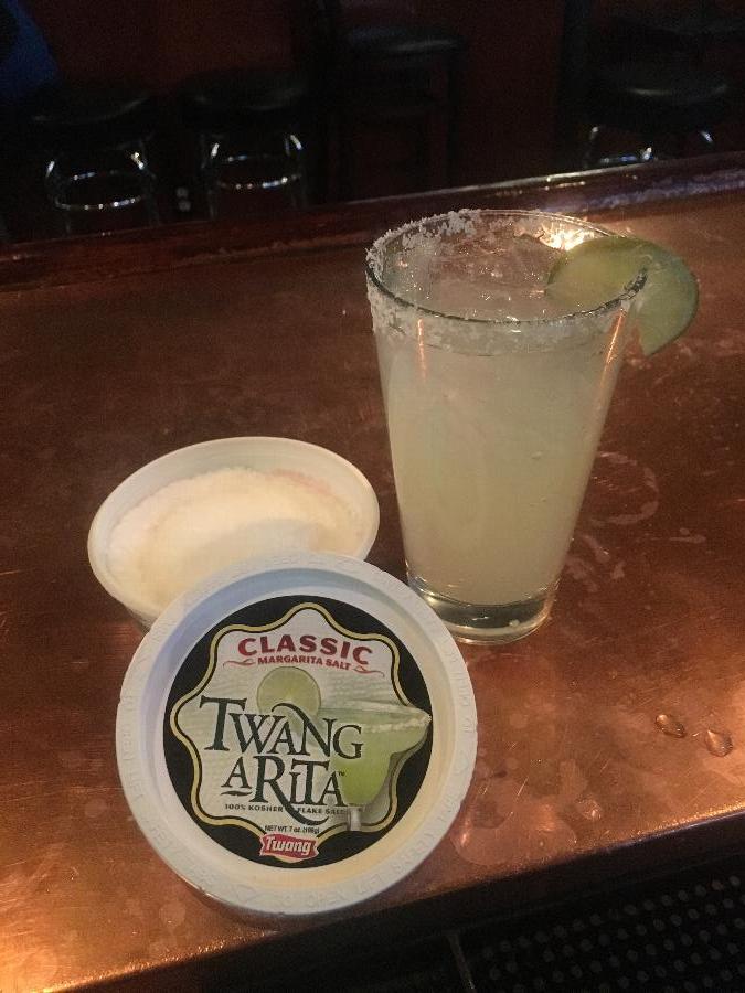 Twang-a-Rita 7 oz. Classic Rimming Salt Container