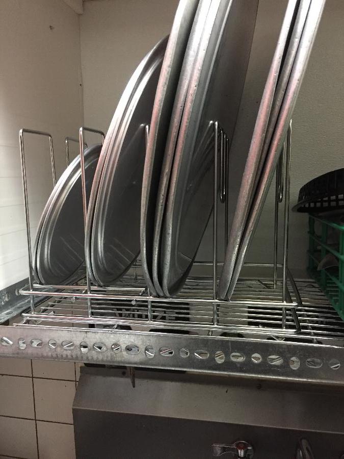 American Metalcraft 18040 4 Slot Pizza Screen Rack