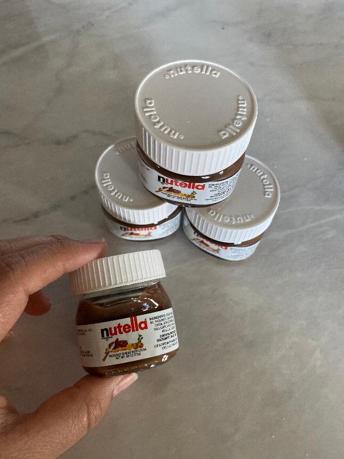 Mini Nutella Jars - 64/Case | WebstaurantStore