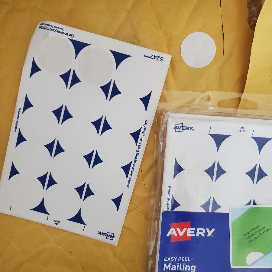 Avery 5247 Avery Mailing Seals