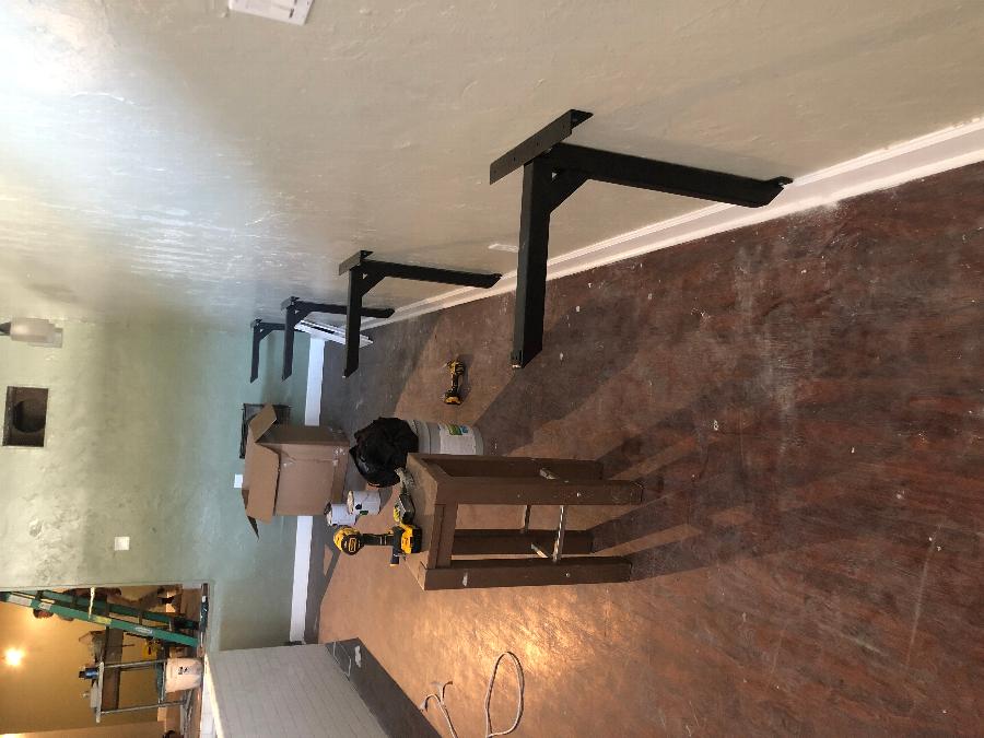 Lancaster Table & Seating Cantilever Metal Table Bracket