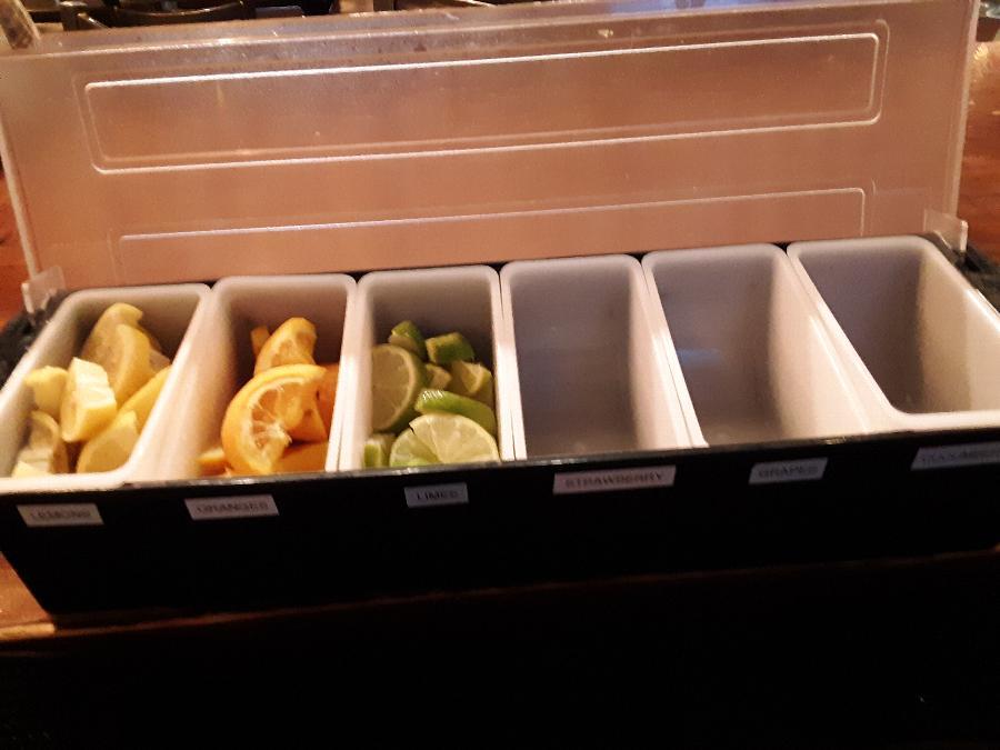 Choice 6-Compartment Condiment Bar