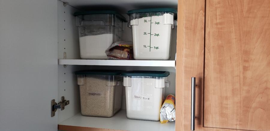 Choice 4 Qt. Clear Square Polycarbonate Food Storage Container with ...